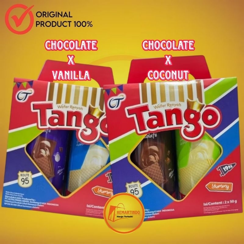 Jual Tango Hampers Parcel Lebaran isi 2 Kaleng x 50gr - Coklat Vanila ...