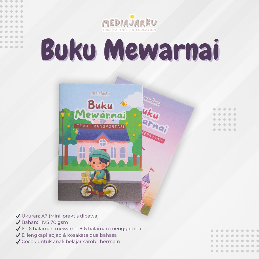 Jual Buku Mewarnai Mini A7 – Belajar & Kreativitas dengan Abjad dan ...