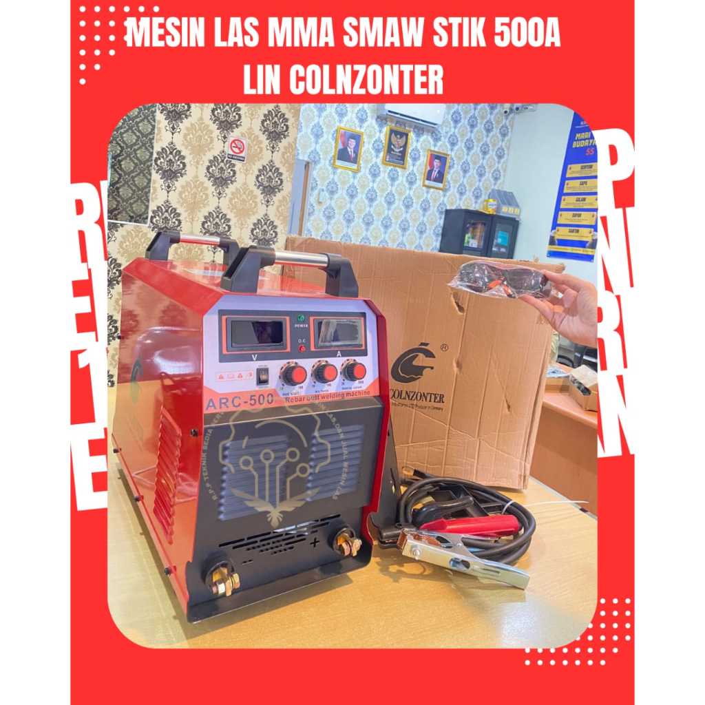 Jual Mesin Las ARC 500A Lin Colnzonter Mesin Las Listrik MMA SMAW STIK ...