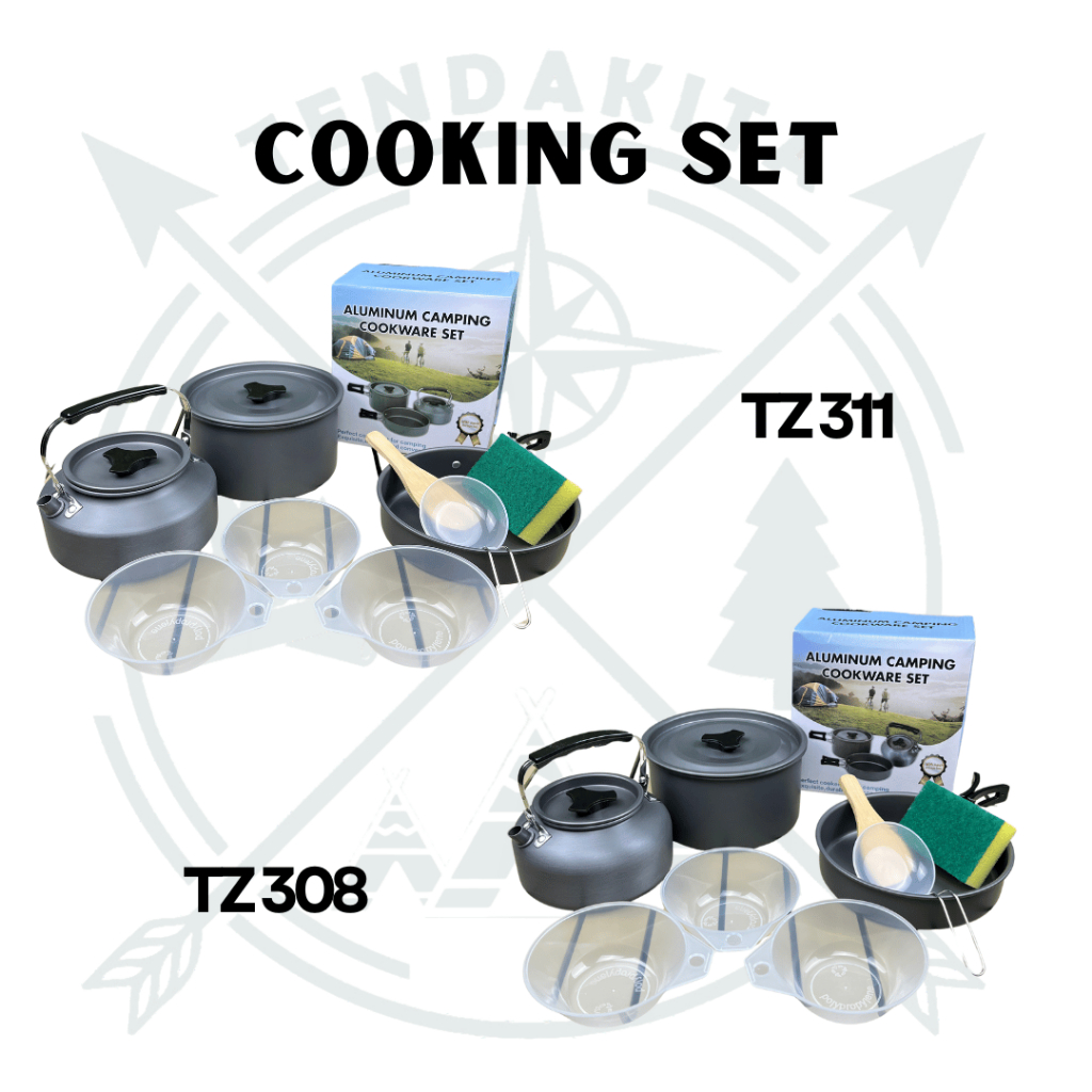 Jual -COOKING SET TZ 308 | COOKING SET TZ 311 | COOKING SET CAMPING ...