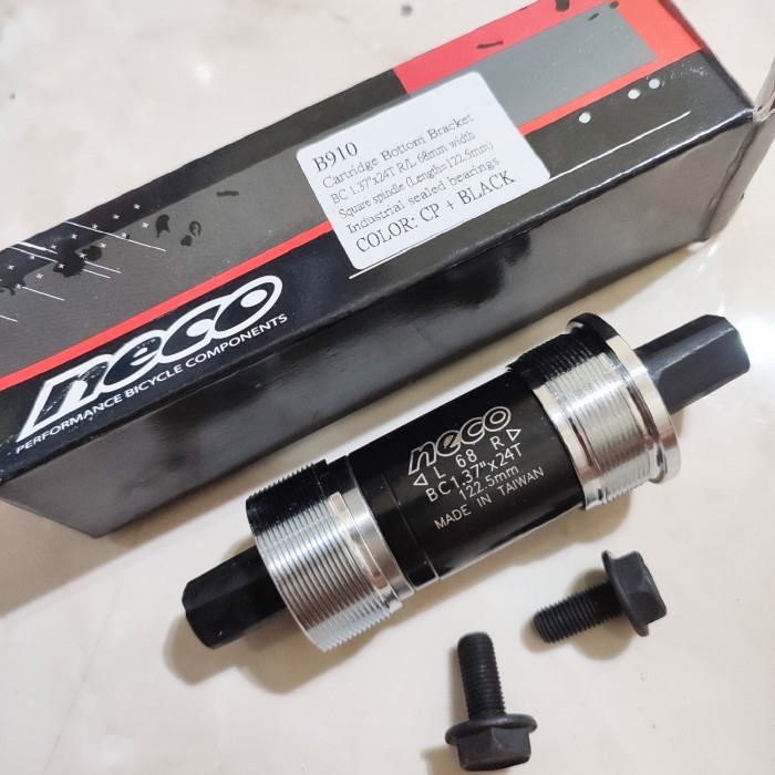 Jual Bottom Bracket BB Kotak Neco Panjang 122/127.5 mm | Shopee Indonesia