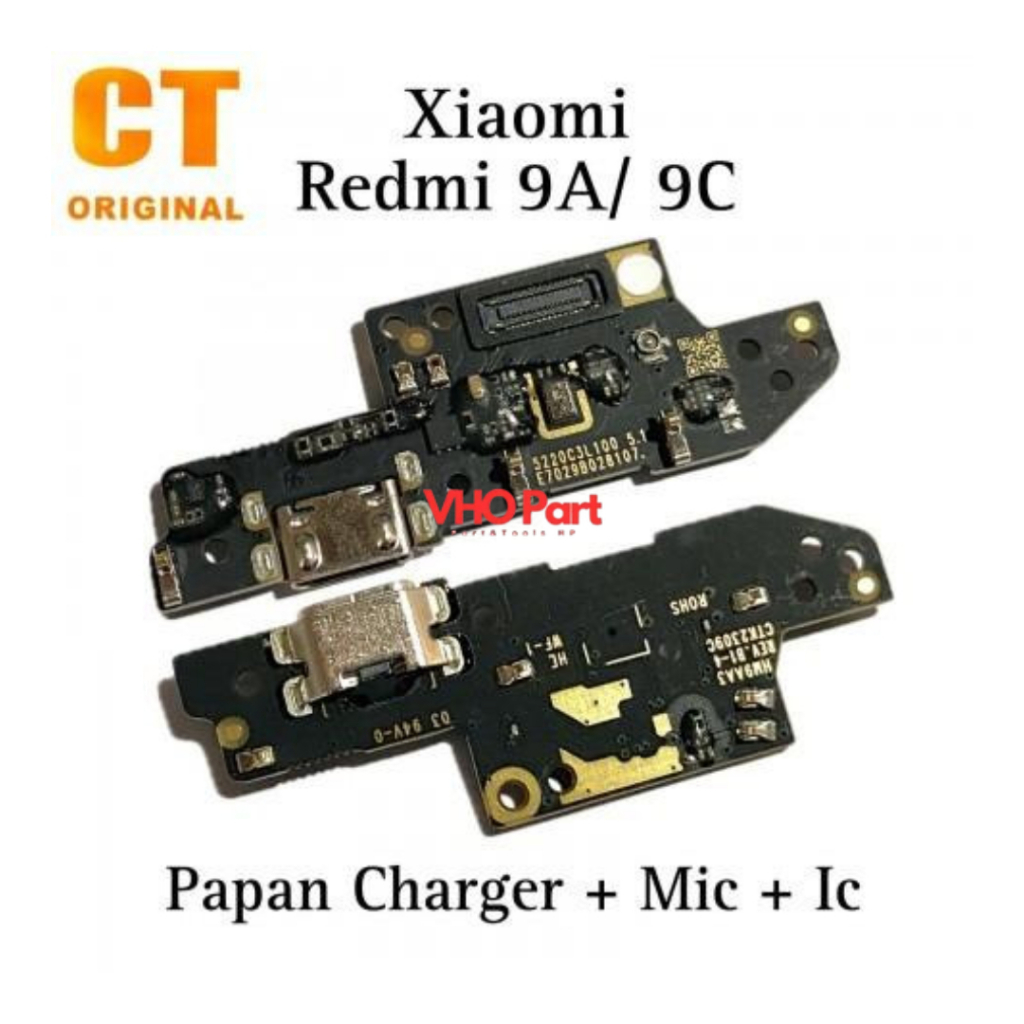 Jual Original CT Ada IC - Papan PCB Connector Charger & MIC Xiaomi Redmi 9A / 9C / M2006C3LG ...