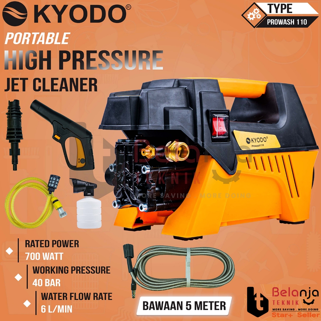 Jual Kyodo Prowash 110 700 W Mesin Cuci Portable High Pressure Jet ...