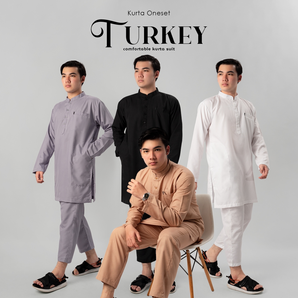 Jual KATSAE - Oneset Turkey Pria Dewasa Setelan Baju celana Muslim ...