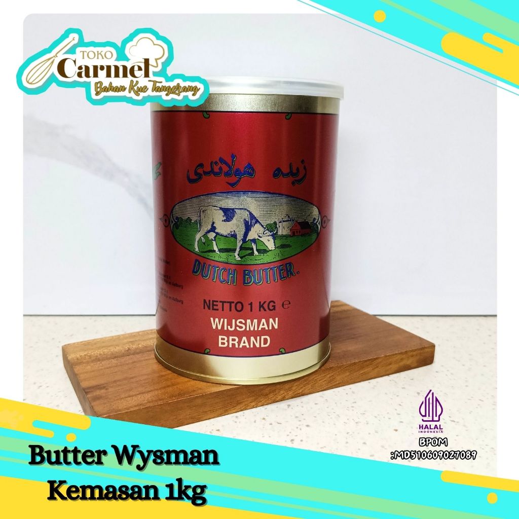 Jual Wysman Butter 1kg - Mentega Wisman | Shopee Indonesia
