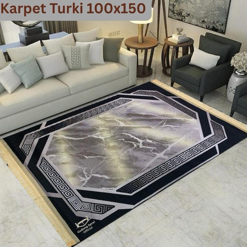 Jual Karpet TURKISH Premium 100x150 cm - Permadani Turki Estetik Carpet ...