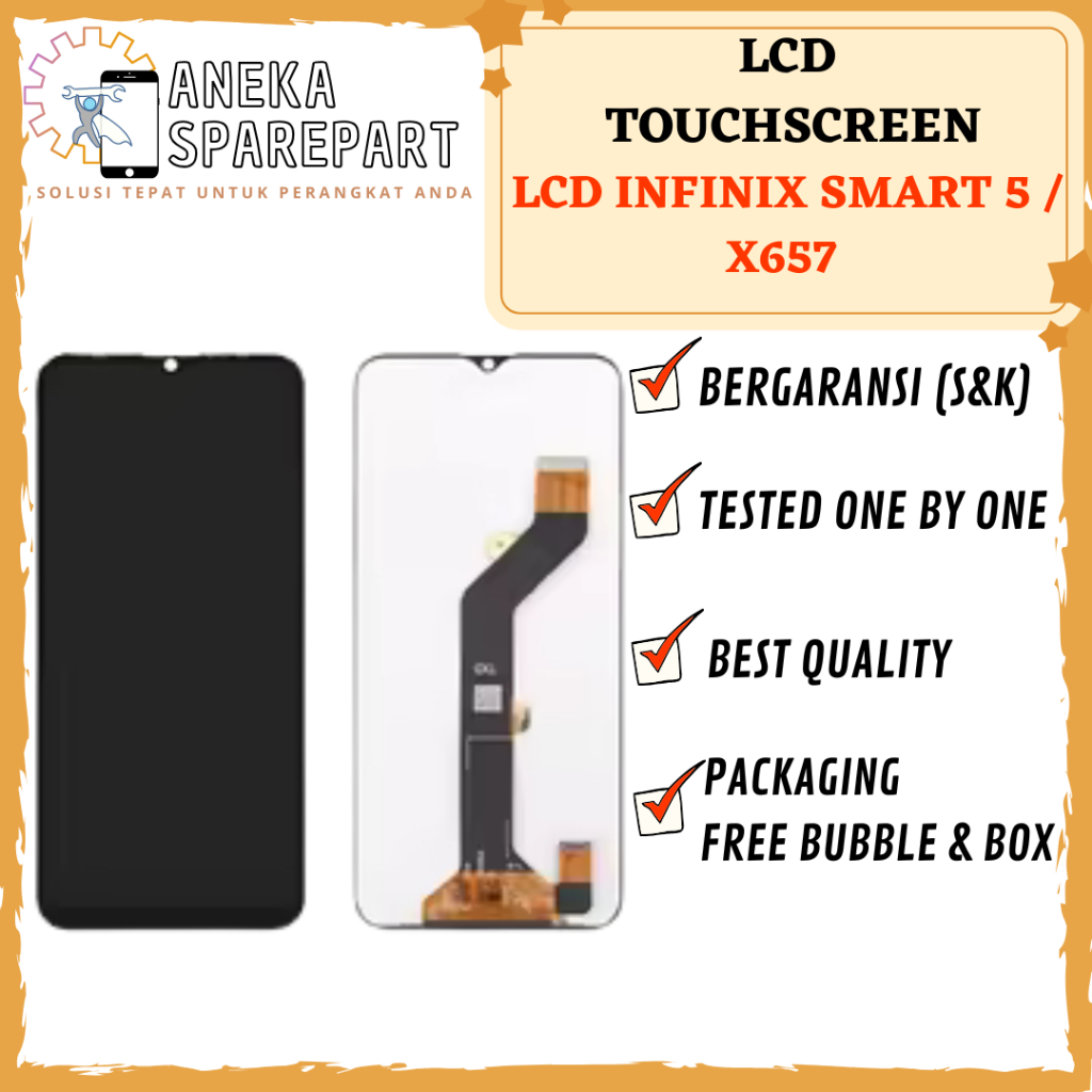 Jual LCD TOUCHSCREEN INFINIX SMART 5 / X657 FULL SET | Shopee Indonesia