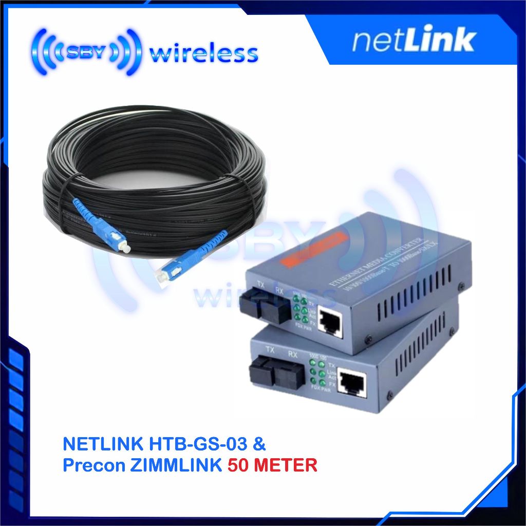 Jual PAKET NETLINK & ZIMMLINK PRECON 50 METER DROPCORE 1 CORE 3 SELING | Shopee Indonesia