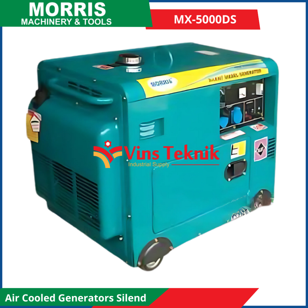 Jual Mesin genset MX-5000DS Air Cooled Generators Silend Type MX 5000 ...