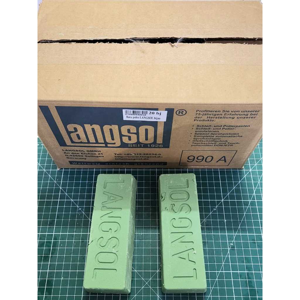 Jual Langsol / Batu Ijo Hijau Untuk Poles Stainless (PER BATANG ...