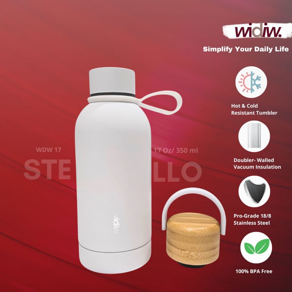 Jual Widiw STELLO Tumblr 11oz Double Wall Stainless Steel Sus 304 ...