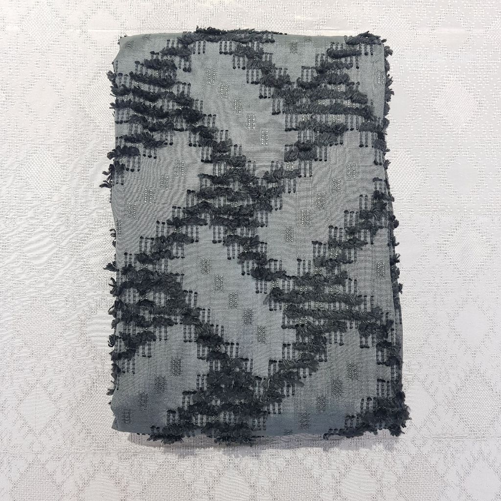 Jual KAIN TENUN SUTERA BULU SEWARNA MOTIF BILIK TENUN Isam 100% ASLI ...