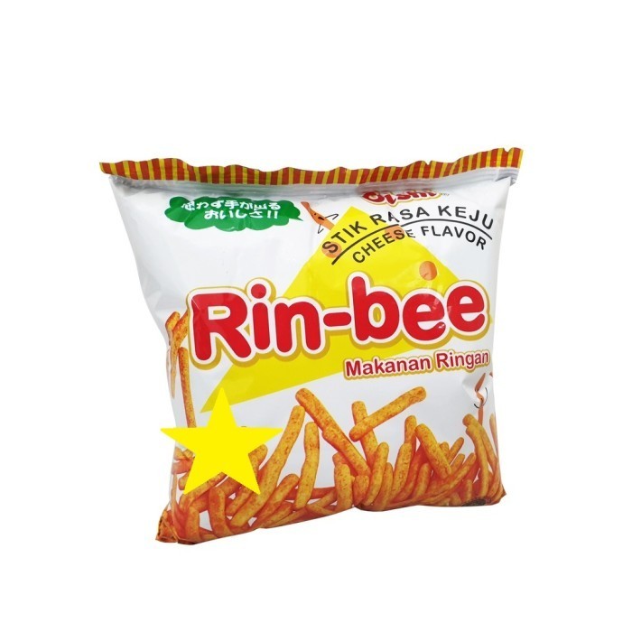 Jual snack oishi rinbee 10GR keju stick rin bee cemilan anak cheese ...