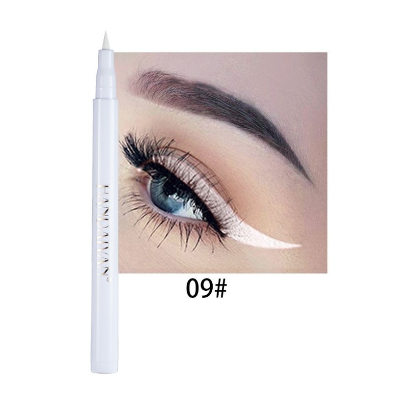 Jual HANDAIYAN White Eyeliner Putih Warna Pensil Eyeliner Tahan Air ...
