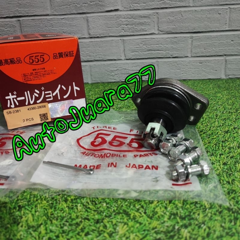 Jual Ball Joint atas Kijang 5k Super Kapsul 7k Kijang Grand 555 Japan original 1pcs | Shopee ...