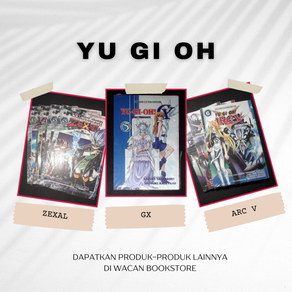 Jual Komik Yu Gi Oh Arc V - Zexal - GX (Elex Media) | Shopee Indonesia