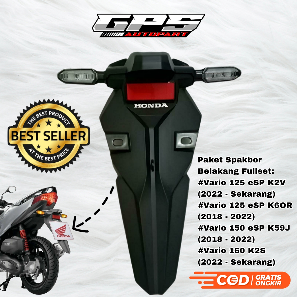 Jual Paket Lengkap Spakbor Belakang Sepeda Motor Vario Full Original ...