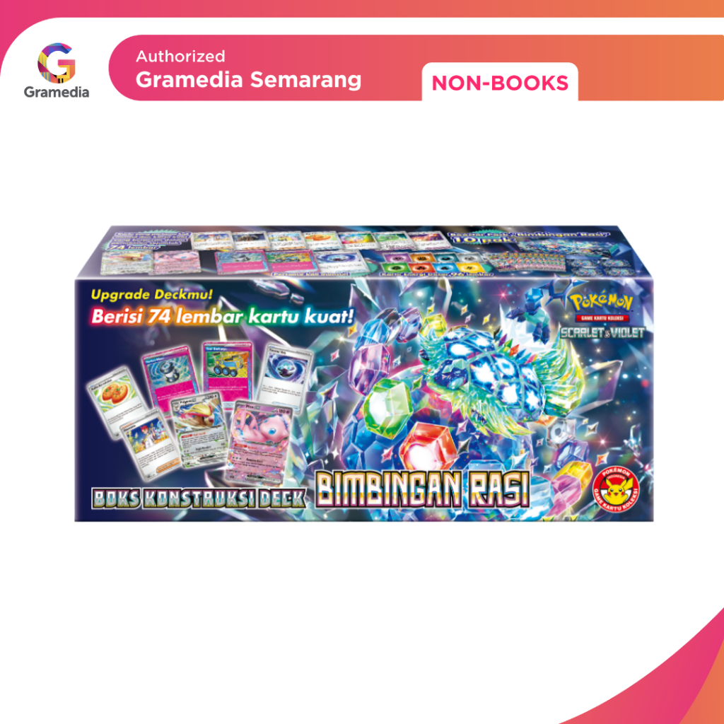 Jual Gramedia - Pokemon Game Kartu Koleksi Boks Kontruksi Deck Bimbingan Rasi | Shopee Indonesia