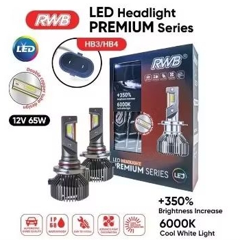 Jual Lampu LED RWB HB3/HB4 - Lampu LED RWB Premium Series | Shopee ...