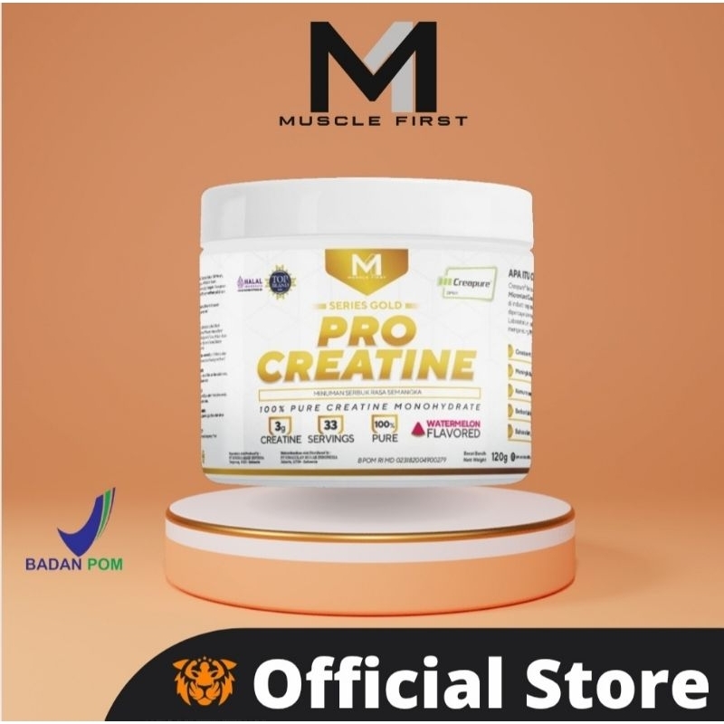 Jual Muscle first new pro creatine M1 creapure 120g | Shopee Indonesia