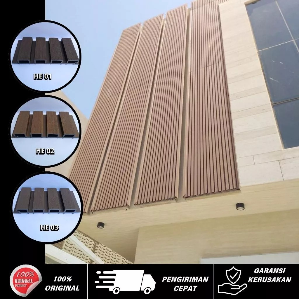 Jual Wallpanel Outdoor Wallclading Dekorasi Dinding Pagar Wallpanel ...