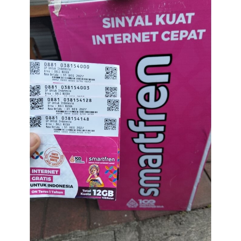 Jual Kartu Smartfren 12GB ON TERUS 1TAHUN | Shopee Indonesia