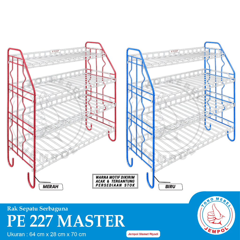 Jual Rak Sepatu PE 227 MASTER / Tempat Sandal dan Sepatu Serbaguna ...