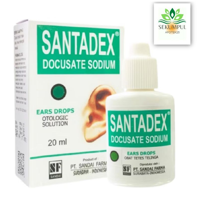 Jual SANTADEX Obat Tetes Telinga Untuk Telinga Berdengung Berair ...