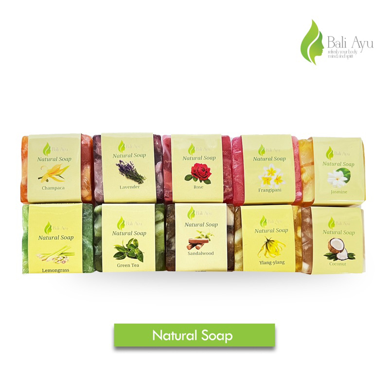 Jual Bali Ayu Nature Natural Soap Texture /Sabun aromaterapi 50gr ...