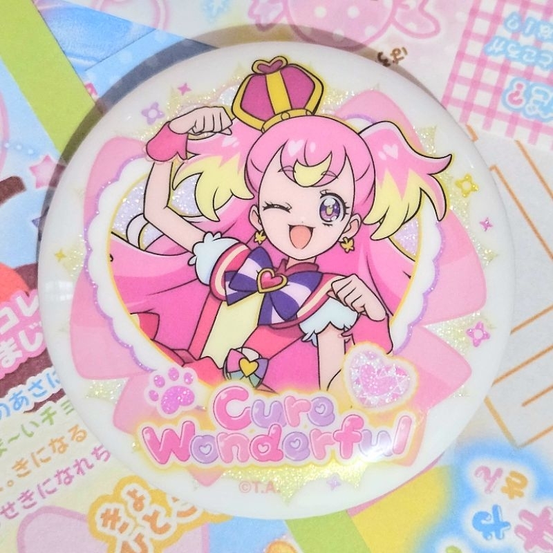 Jual Wonderful Precure Cure Wonderful CN exclusive glitter badge ...