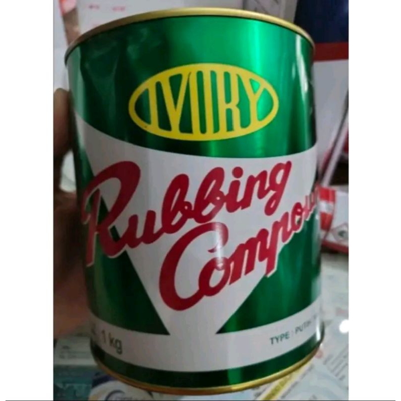 Jual RUBBING COMPOND COMPON KOMPON PUTIH IVORY 1 KG | Shopee Indonesia
