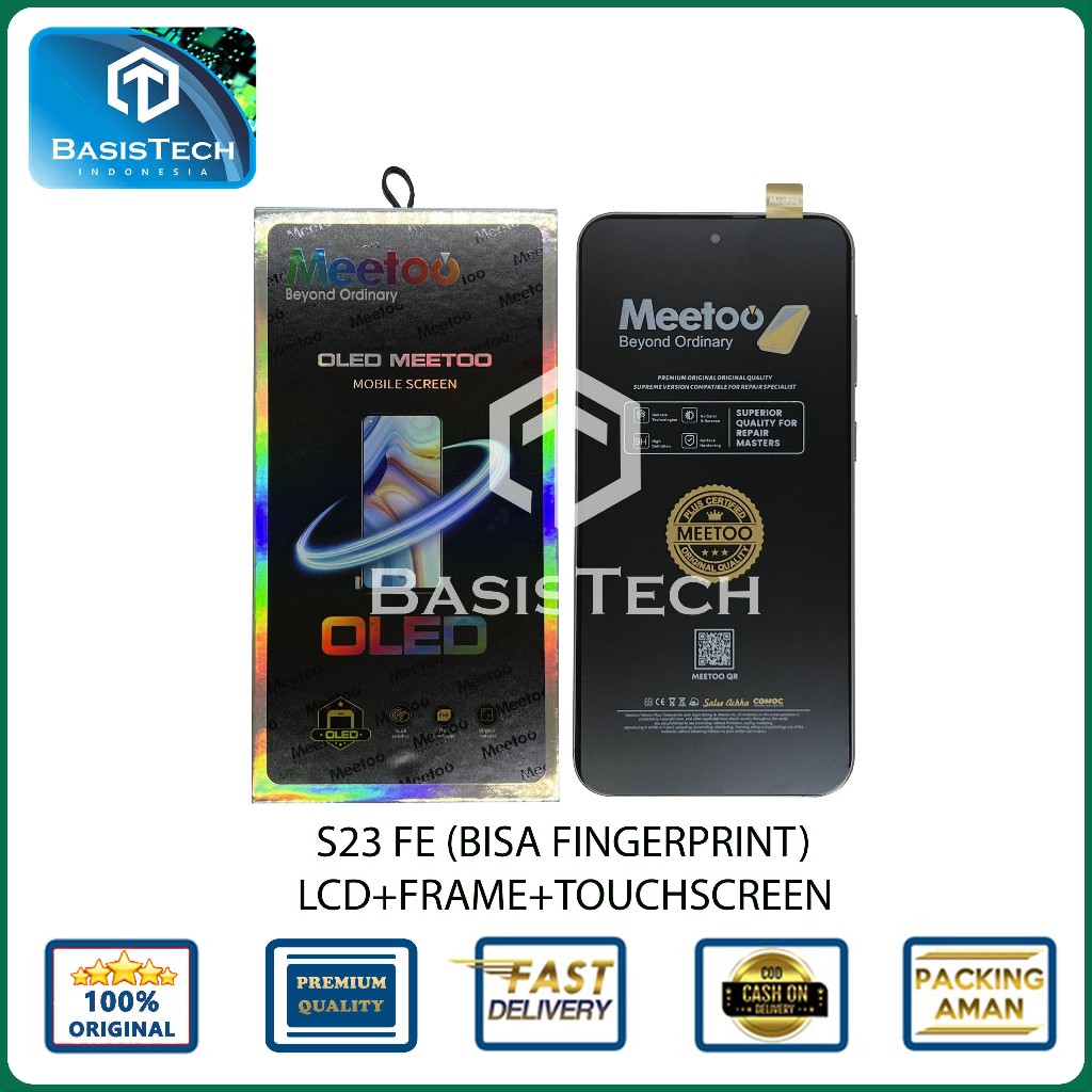 Jual LCD SAMSUNG S23 FE - S711 SUPER OLED +FRAME - BISA FINGERPRINT ...