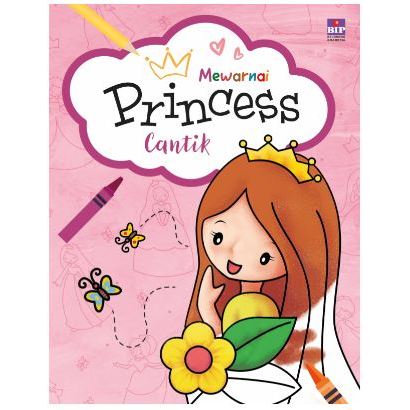 Jual GRAMEDIA CIPUTRA - Buku Mewarnai Princess Cantik: Merah Muda BY ...