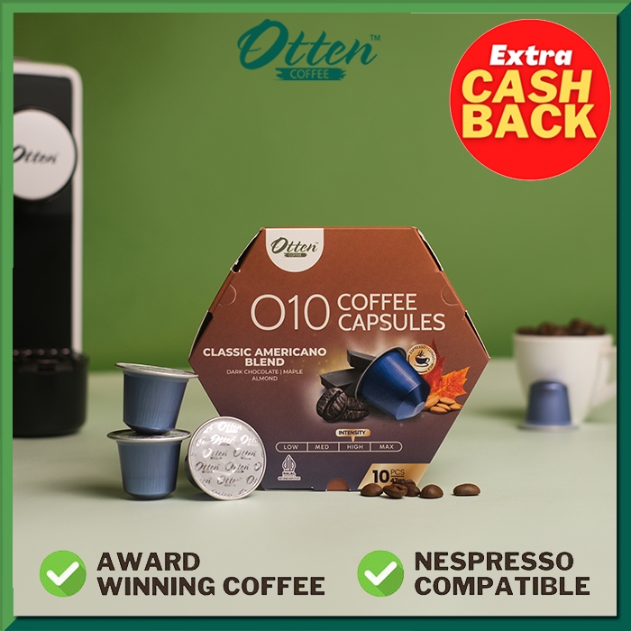 Jual Kopi Kapsul - O10 Classic Americano Blend Coffee Capsule | Kapsul ...