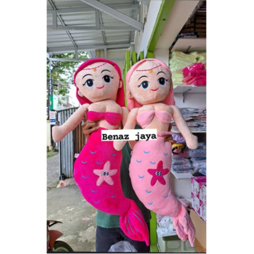 Jual BONEKA MERMAID PUTRI DUYUNG JUMBO 70 CM REAL | Shopee Indonesia