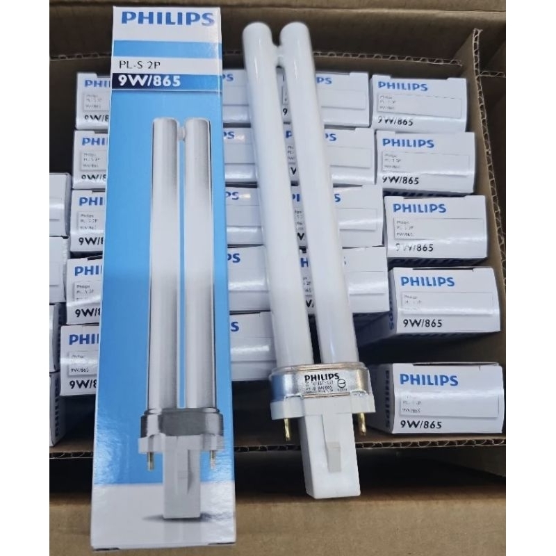 Jual Lampu Philips PLS 9W / 9Watt / 9 Watt 865 Putih Cooldayligh pls pl-s 2P 9 W 6500K Lampu ...