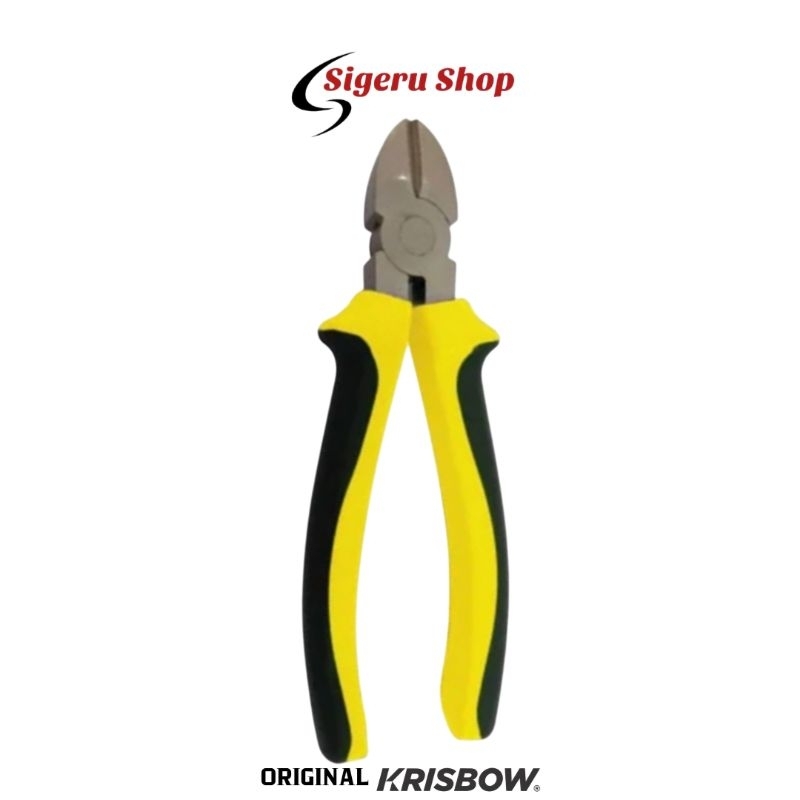 Jual Krisbow Tang Potong 6 inci / Cutting Plier 6 inch Krisbow | Shopee ...