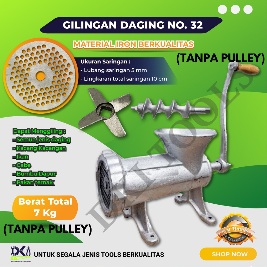 Jual Gilingan Daging Meat Mincer / Penggiling Daging Kacang Kacangan ...