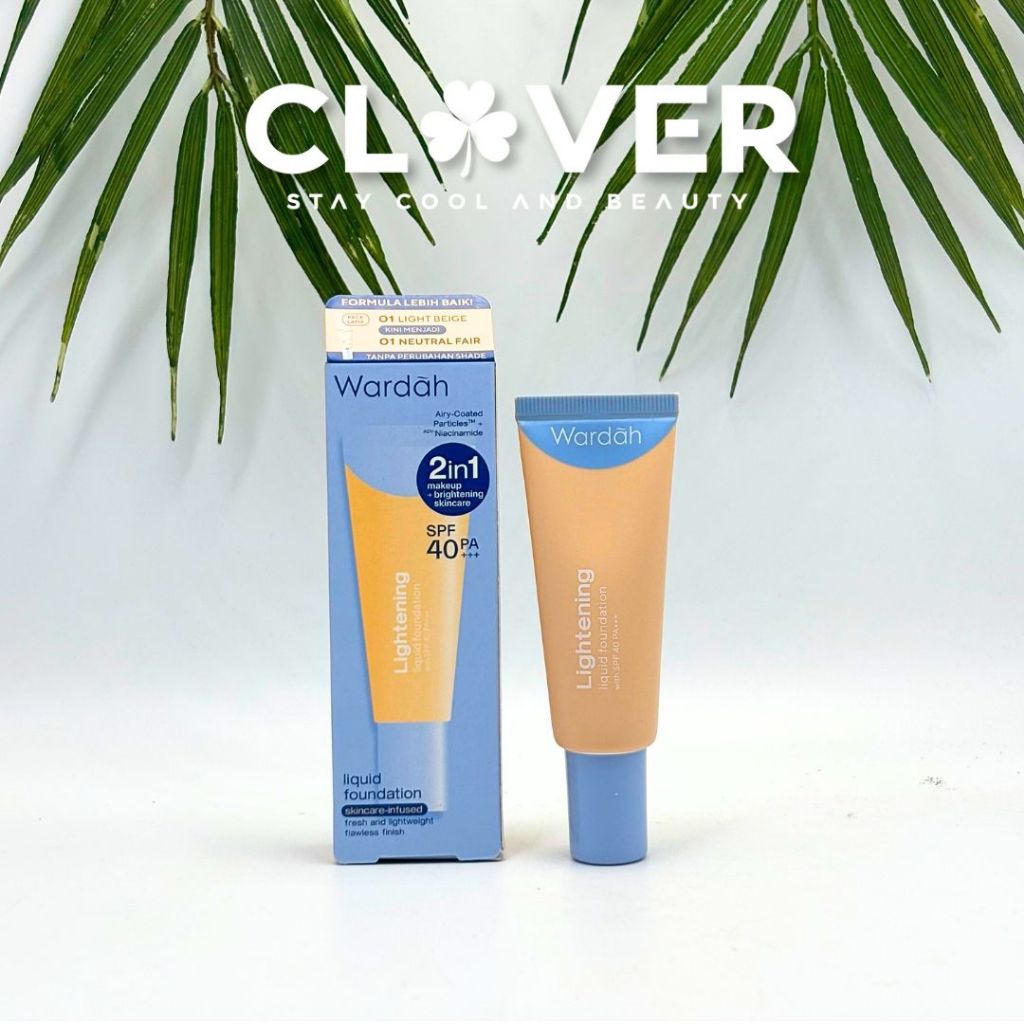 Jual WARDAH LIGHTENING LIQUID FOUNDATION SPF 40 PA+++ | Shopee Indonesia