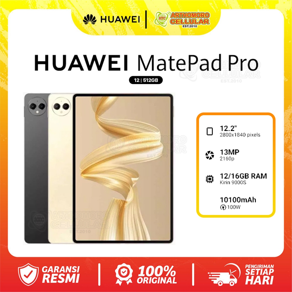 Jual HUAWEI MATEPAD PRO 12,2 (12/512) - GARANSI RESMI | Shopee Indonesia