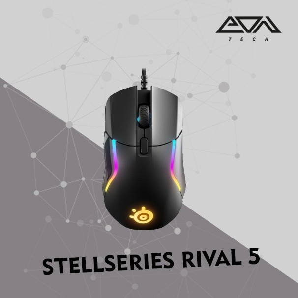 Jual Steelseries Rival 5 RGB Gaming Mouse | Shopee Indonesia
