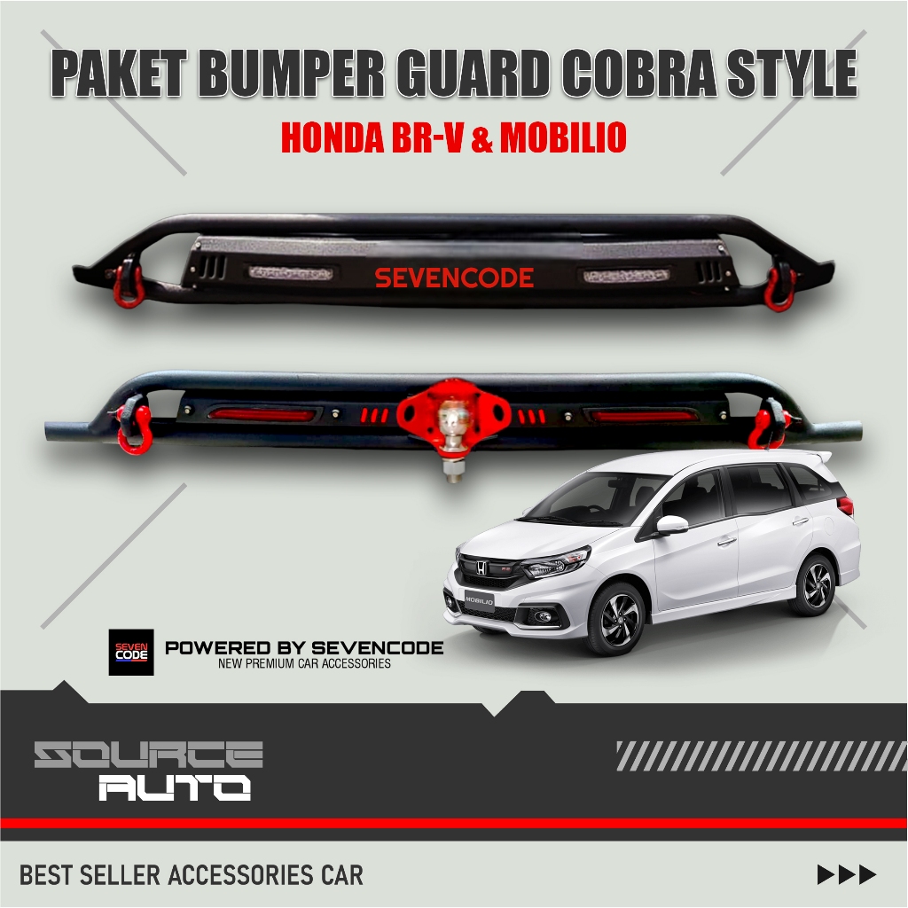 Jual PAKET BUMPER GUARD COBRA FRONT BUMPER AND REAR BUMPER SEVENCODE ...