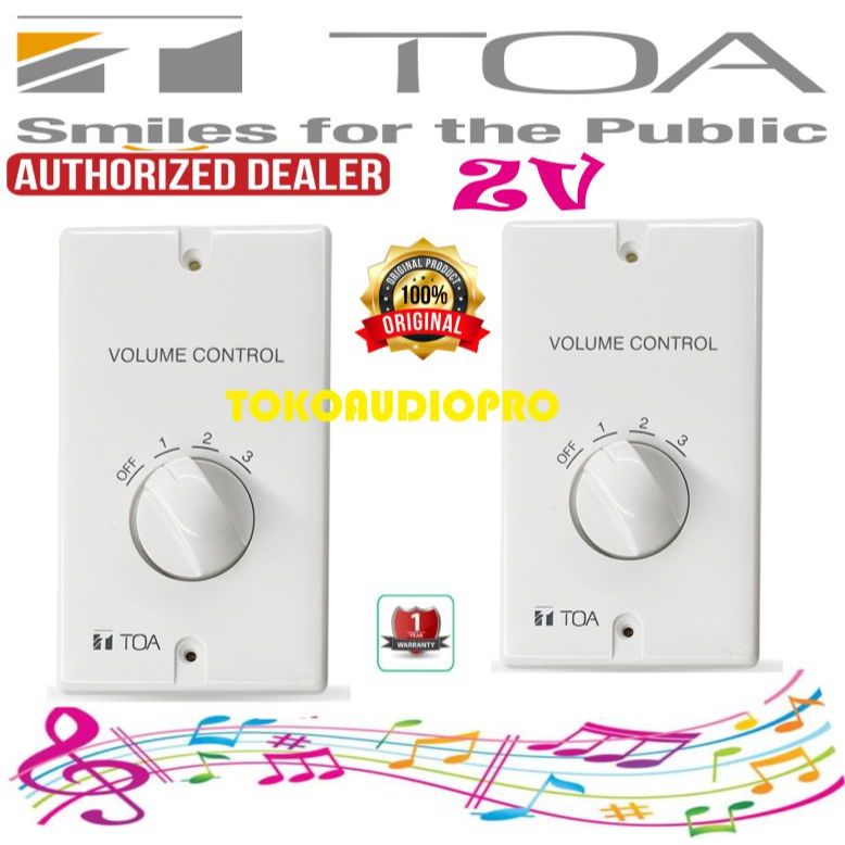 Jual TOA ZV303 ZV-303 Attenuator Volume Control Speaker Toa ZV064 ZV-064 | Shopee Indonesia