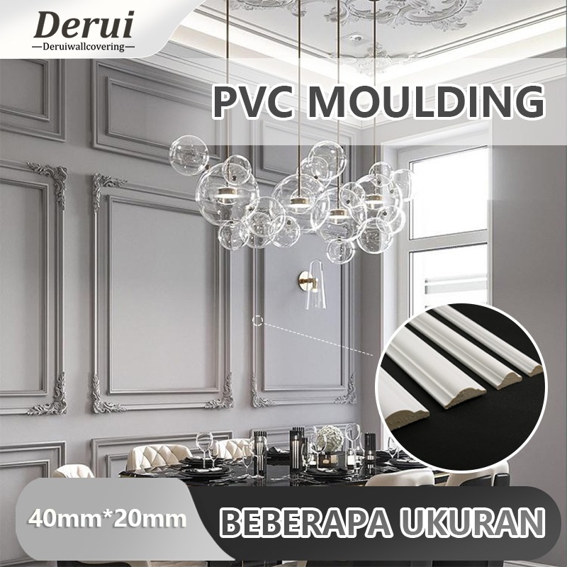 Jual PVC MOULDING Lis Dinding Anti Rayap Premium 2.9m - Desain ...