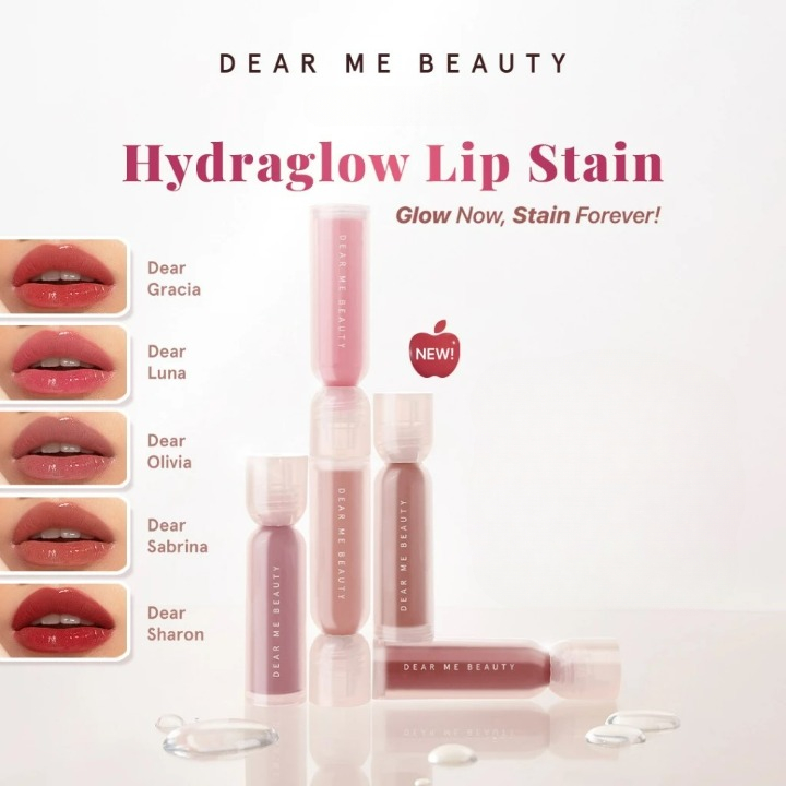 Jual DEAR ME BEAUTY HYDRAGLOW LIP STAIN 3,5 ML | Shopee Indonesia