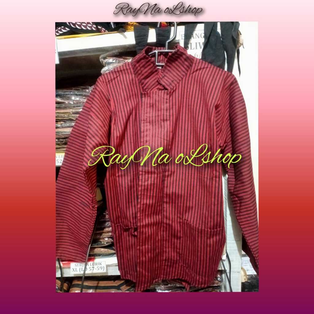 Jual SURJAN LURIK, BAJU TRADISIONAL JAWA PRIA LAKI, PAKAIAN PRIA ...