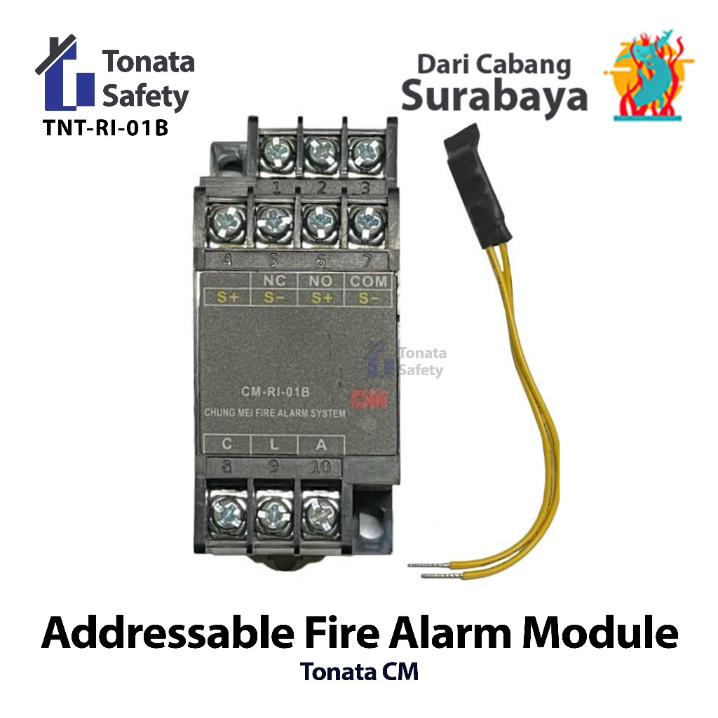 Jual Fire Alarm Addressable Module Tonata CM / MCFA Zone System ...