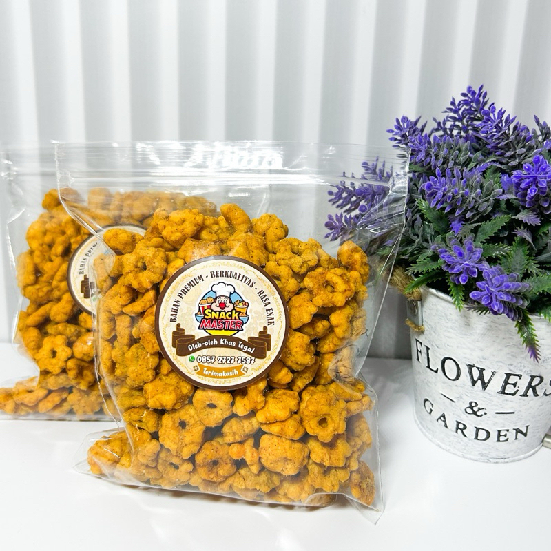 Jual Snack Master Pilus Sakura Kembang/ pilus Ribut kemasan 250 gr ...