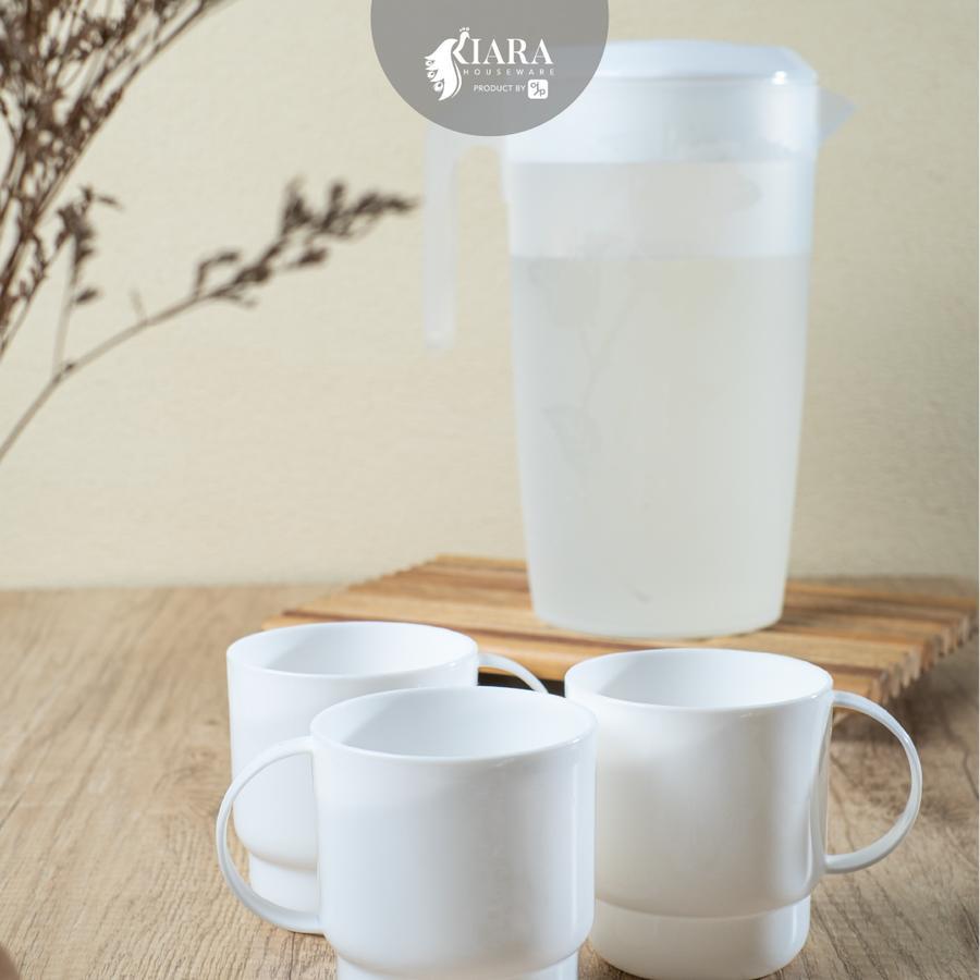 Jual Paket Hemat Eskan/Teko Jumbo ukuran 3L dan Mug Citra Putih Tea ...