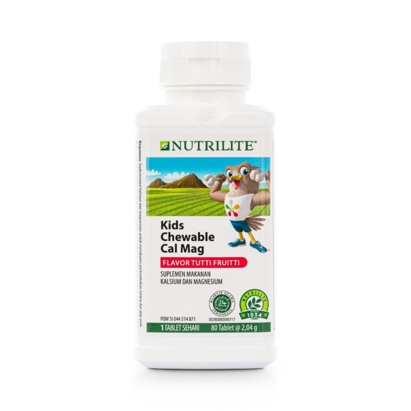 Jual NUTRILITE KIDS CHEWABLE CAL MAG AMWAY | Shopee Indonesia